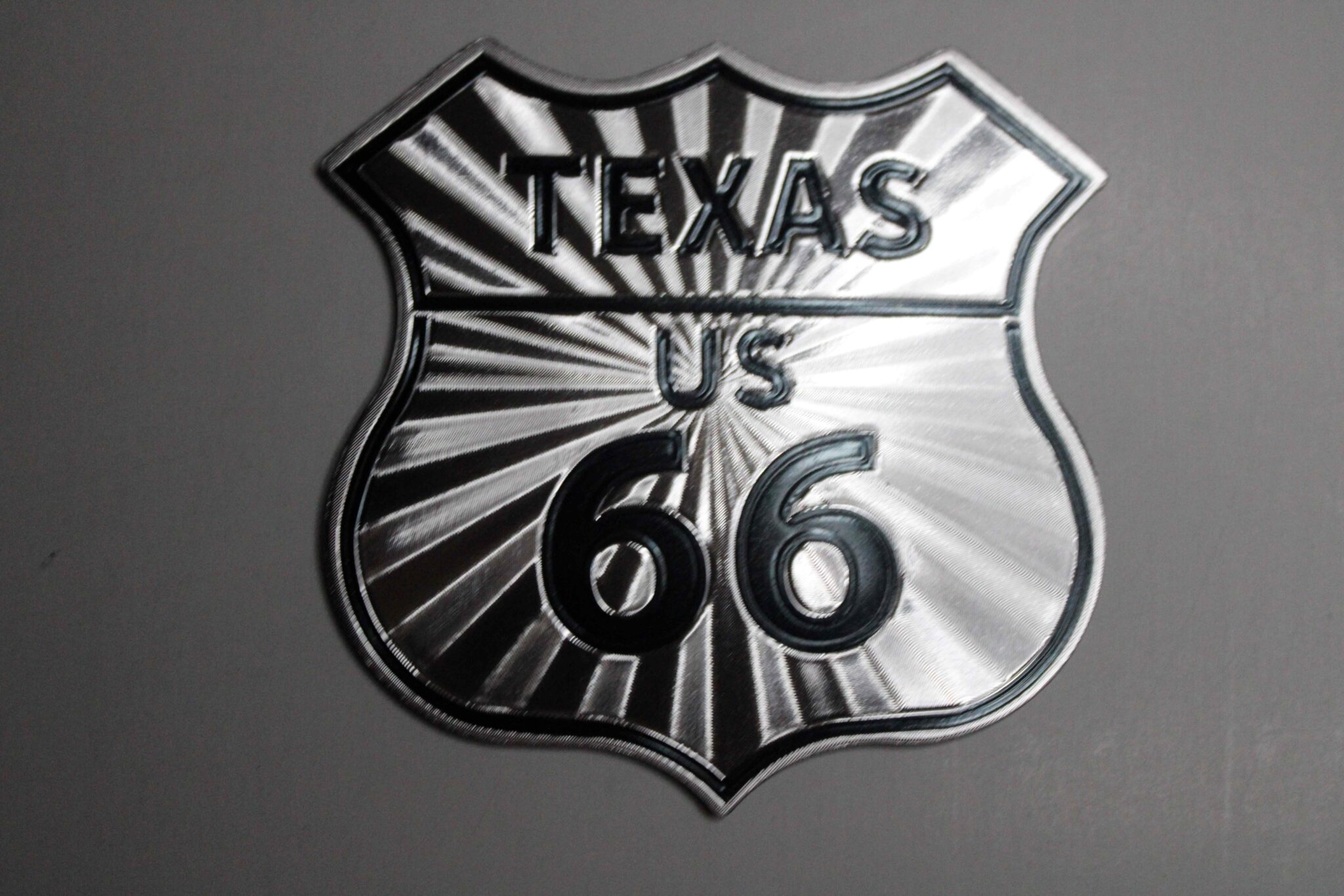 Route 66 Shield Highway Sign Shiny Magnet – Texas – Dylan’s Army
